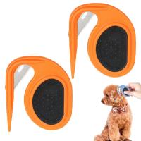 China Pet Knotting Comb 6.7×4cm with Blade Brushes for Dogs & Cats - 4 Color Options for sale