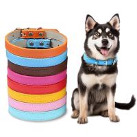 China Multi-Color Leather Pet Collar with Breakaway Safety - Sizes S/M/L, 0.1kg Weight for Dogs and Cats for sale
