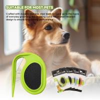 China Pet Knotting Comb 6.7×4cm with Blade Brushes for Dogs & Cats - 4 Color Options for sale