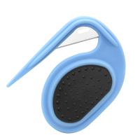 China Pet Knotting Comb 6.7×4cm with Blade Brushes for Dogs & Cats - 4 Color Options for sale