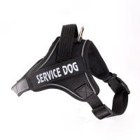 China Adjustable Dog Harness S/M/L/XL Sizes - Breathable Polyester No-Pull Vest for Outdoor Walking & Jogging for sale