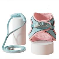 China Adjustable Pet Harness and Leash Set with Reflective Design - 0.2kg Weight, Sizes S to XXXL, Soft Nylon Mesh Material for sale
