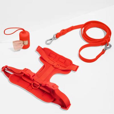 China Neoprene Dog Leash & Collar Combo Set - Waterproof Adjustable XS/S/M/L/XL Sizes with Soft PVC Material for sale