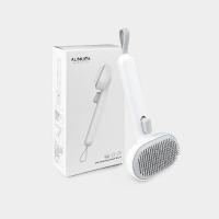 China Pet Self-Cleaning Brush 20×9.5×7cm with One-Button Hair Removal for Dogs and Cats for sale