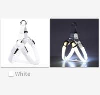 China LED Night Safety Dog Harness Vest - USB Rechargeable, Reflective Design, 500m Visibility, Multiple Sizes 30-68cm for sale