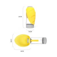 China Portable Pet Water Bottle with LED Light & Timer - 102.3×102×211.5mm Leak-Proof Design for Dogs & Cats for sale