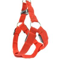 China LED Night Safety Dog Harness Vest - USB Rechargeable, Reflective Design, 500m Visibility, Multiple Sizes 30-68cm for sale