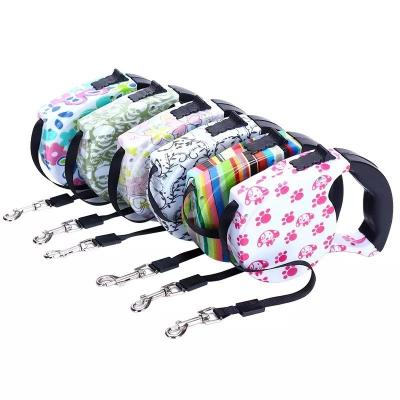 China 5 Meter Retractable Dog Leash with 1.2cm Nylon Rope - 6 Color Options and Adjustable Slip Design for sale