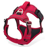 China Nylon Dog Harness with Control Handle - 0.3kg Weight, S/M/L Sizes, Reflective No-Pull Design for Training Safety for sale