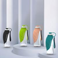 China Leakproof Silicone Portable Dog Water Bottle 8.5×20cm with 4 Color Options for Outdoor Travel and Hiking for sale
