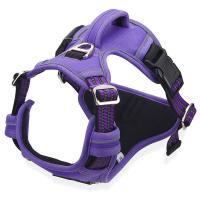 China Nylon Dog Harness with Control Handle - 0.3kg Weight, S/M/L Sizes, Reflective No-Pull Design for Training Safety for sale