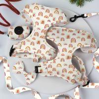 China Custom Polyester Dog Harness Set with Adjustable Mesh Design - 100 Pcs MOQ, 7-10 Day Delivery for sale