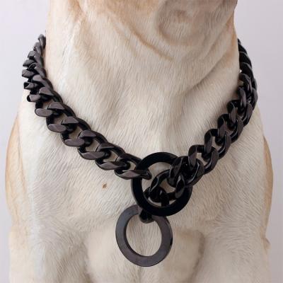 China Stainless Steel Gold Crystal Diamond Dog Collar - 0.3kg Weight, Adjustable M/L/XL Sizes for sale