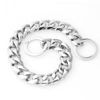 China Stainless Steel Gold Crystal Diamond Dog Collar - 0.3kg Weight, Adjustable M/L/XL Sizes for sale