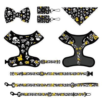China Custom Nylon Dog Collar and Leash Set - Adjustable XS to XL Sizes, 100 Pcs MOQ, Reflective Safety Design for sale