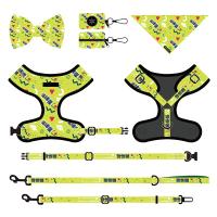 China Custom Nylon Dog Collar and Leash Set - Adjustable XS to XL Sizes, 100 Pcs MOQ, Reflective Safety Design for sale