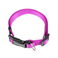 China Custom OEM Dog Collar 1.0-2.5cm Width Adjustable Nylon Pet Collars with Personalized Logo for sale