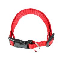 China Custom OEM Dog Collar 1.0-2.5cm Width Adjustable Nylon Pet Collars with Personalized Logo for sale