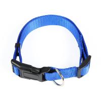 China Custom OEM Dog Collar 1.0-2.5cm Width Adjustable Nylon Pet Collars with Personalized Logo for sale