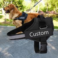 China XS-XXL Nylon Dog Harness with No-Pull Design and Reflective Safety Strips - 50 Piece MOQ for sale
