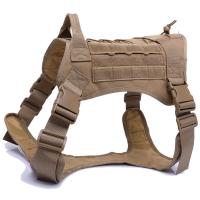 China Heavy Duty Neoprene Tactical Dog Harness Set - No Pull Design, Reflective Leash, 4 Sizes (XS-L), 100Pcs MOQ for sale