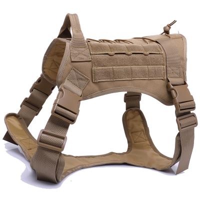 China Heavy Duty Neoprene Tactical Dog Harness Set - No Pull Design, Reflective Leash, 4 Sizes (XS-L), 100Pcs MOQ for sale