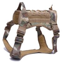 China Heavy Duty Neoprene Tactical Dog Harness Set - No Pull Design, Reflective Leash, 4 Sizes (XS-L), 100Pcs MOQ for sale