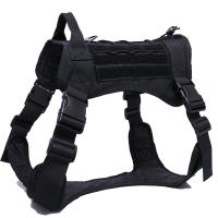 China Heavy Duty Neoprene Tactical Dog Harness Set - No Pull Design, Reflective Leash, 4 Sizes (XS-L), 100Pcs MOQ for sale