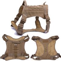 China Heavy Duty Neoprene Tactical Dog Harness Set - No Pull Design, Reflective Leash, 4 Sizes (XS-L), 100Pcs MOQ for sale