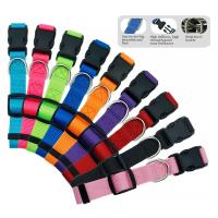 China Sustainable Nylon Dog Collar with Custom Logo - 0.1kg Weight, S/M/L Sizes for Small Pets for sale