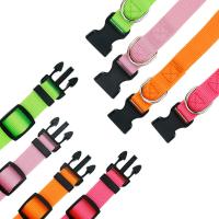 China Sustainable Nylon Dog Collar with Custom Logo - 0.1kg Weight, S/M/L Sizes for Small Pets for sale