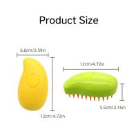 China Rechargeable Pet Hair Brush with Mist Spray and Self-Cleaning Function for Cats and Dogs for sale