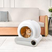 China Tuya Smart Self-Cleaning Cat Litter Box with App Control - Quiet Enclosed Design for Multi-Cat Homes for sale