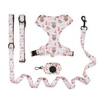 China Custom Dog Harness & Leash Set - Corduroy Tweed with Mesh Lining, XS-XL Sizes, 10 Pcs MOQ for sale