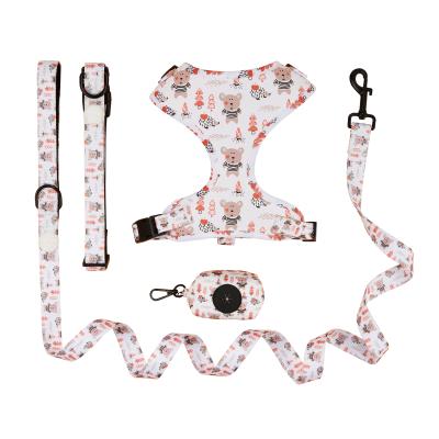 China Custom Dog Harness & Leash Set - Corduroy Tweed with Mesh Lining, XS-XL Sizes, 10 Pcs MOQ for sale