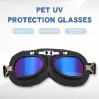 China Pet Dog Sunglasses 18x9cm UV Protection Goggles with Adjustable Straps for Outdoor Activities for sale