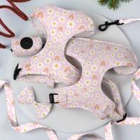 China Custom Dog Harness & Leash Set - Corduroy Tweed with Mesh Lining, XS-XL Sizes, 10 Pcs MOQ for sale