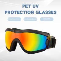 China Dog Goggles 105x45mm with UV Protection and Wind/Sand Resistance for Small to Medium Pets for sale