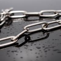 China Iron Chains Pet Dog Choke Solid Pattern Performance Popular Style Heavy Duty for sale