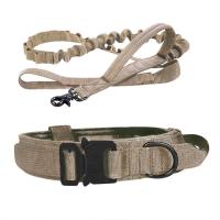 China Heavy Duty Tactical Dog Collar and Leash Set for Large Breeds - 0.2kg Weight, M/L/XL Sizes, Nylon Metal Construction for sale
