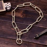 China Iron Chains Pet Dog Choke Solid Pattern Performance Popular Style Heavy Duty for sale