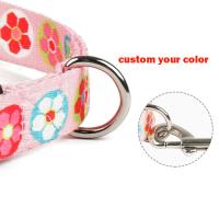China Custom Leather Dog Collar and Leash Set with Striped Pattern - S/M/L Sizes, 0.1kg Weight for sale