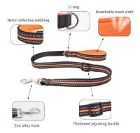 China Heavy Duty Retractable Nylon Dog Leash with 3M Reflective Strip and 0.2kg Lightweight Design for sale