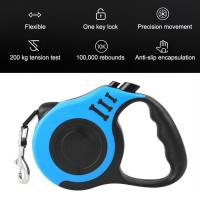 China Heavy Duty Retractable Dog Leash with 5m Adjustable Length, 200kg Tension Test & OEM Customization for sale