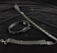 China Custom Logo LED Dog Collar with USB Rechargeable Battery and 4 Sizes (XS/S/M/L) - Multiple Flashing Modes for Night Safety for sale