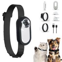 China Outdoor Sports Pet Camera Collar with 1920×1080 HD Video and 0.96-Inch Screen for Cats and Dogs for sale