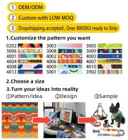 China Waterproof Training Dog Collars with Custom Print Patterns - 4 Sizes (XS/S/M/L) and 100 Pcs MOQ for sale