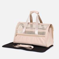 China Large Capacity Nylon Pet Carrier 48×25×35cm with 5 Color Options and Custom Design Services for sale