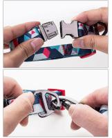 China Waterproof Training Dog Collars with Custom Print Patterns - 4 Sizes (XS/S/M/L) and 100 Pcs MOQ for sale