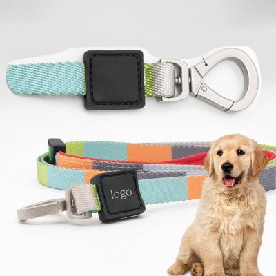 China OEM Sublimation Dog Leash 150cm Length with Neoprene Padded Handle - Custom Print & Reflective Stitching for sale